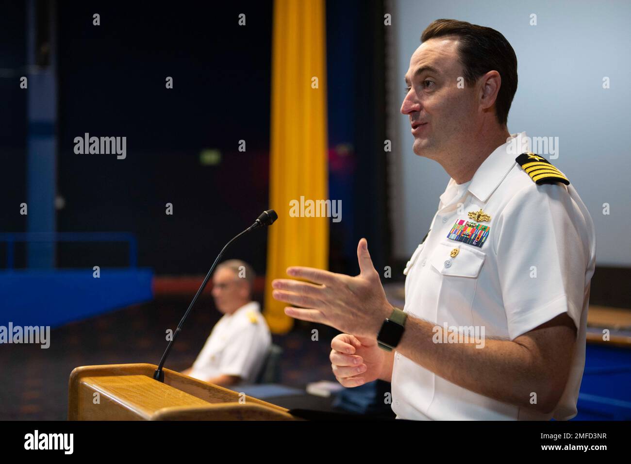 SAN DIEGO (Aug. 19, 2022) Capt. Leonardo Giovannelli, the commanding ...