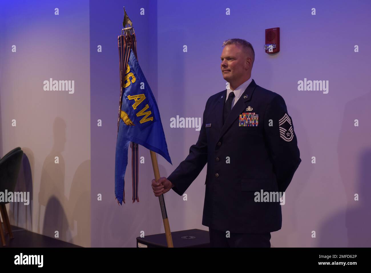 U.S. Air Force Chief Master Sgt. Matthew Pease, 65th Air Base Group ...