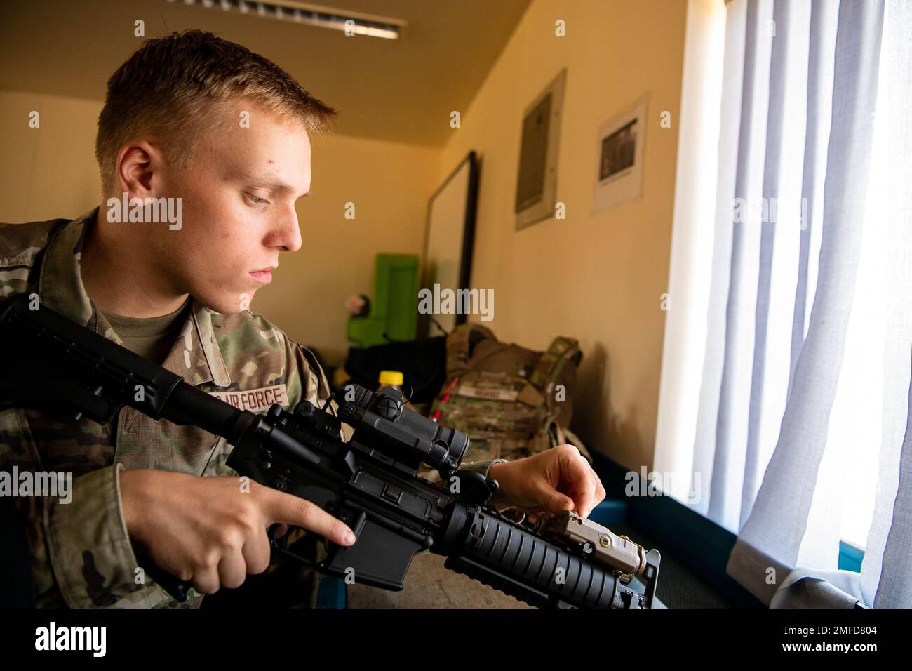 820th base defense group security forces hi-res stock photography and ...