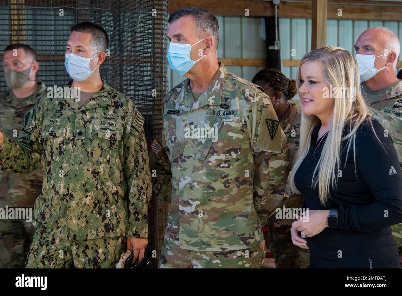 U.S. Navy Cmdr. Thomas Shu, a critical care flight nurse with Navy ...