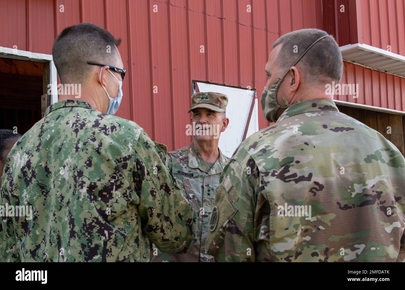U.S. Army Maj. Gen. Joe Robinson, Commanding General, 3rd Medical ...