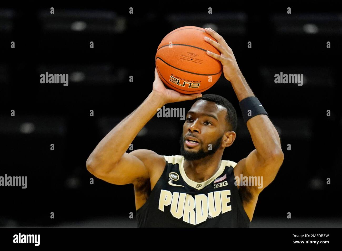 Purdue forward Aaron Wheeler shoots during an NCAA college basketball ...
