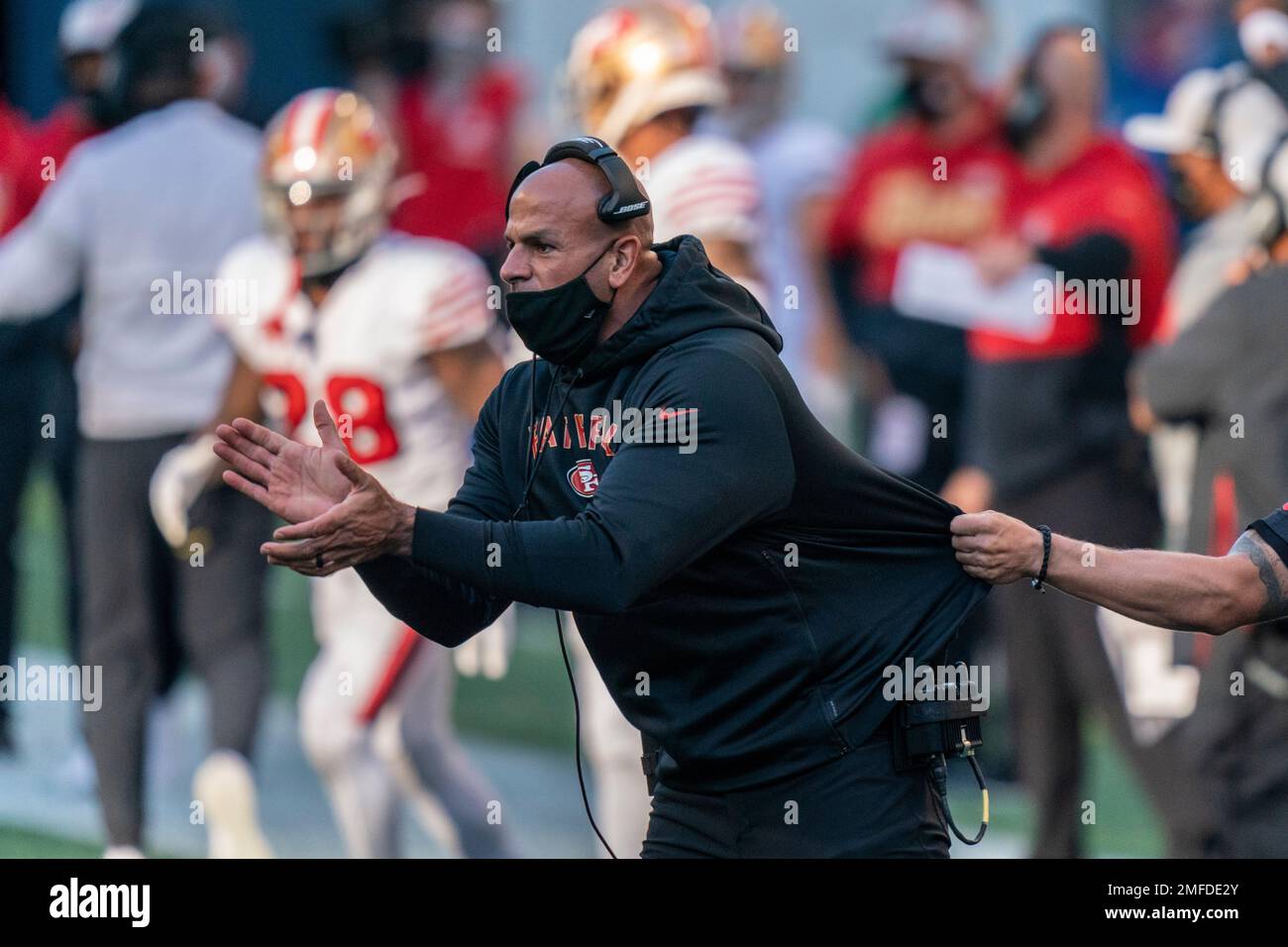 FILE - In this Nov. 1, 2020, file photo, San Francisco 49ers defensive ...