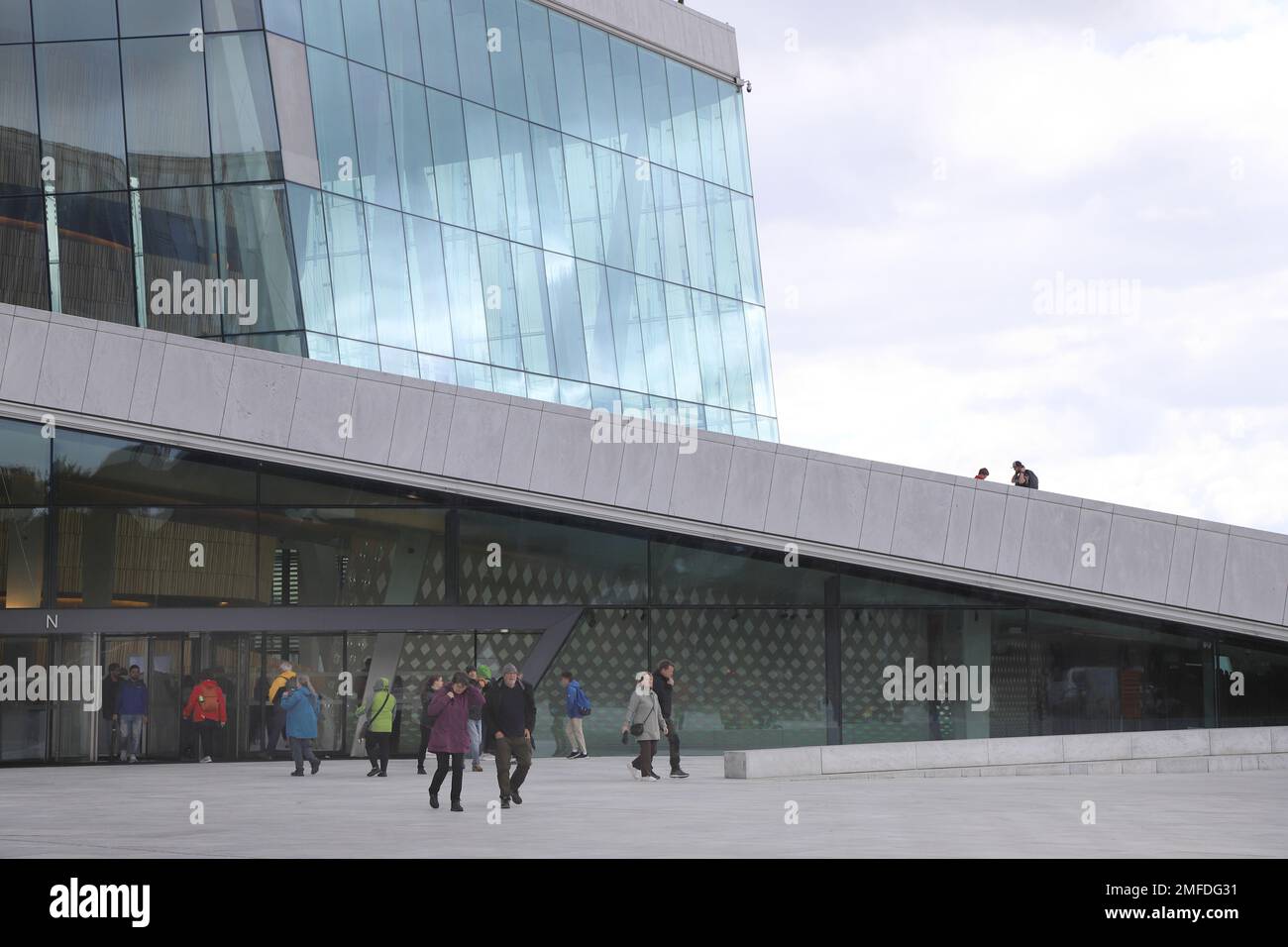 Oslo Norway Operahuset Opera Stock Photo - Alamy