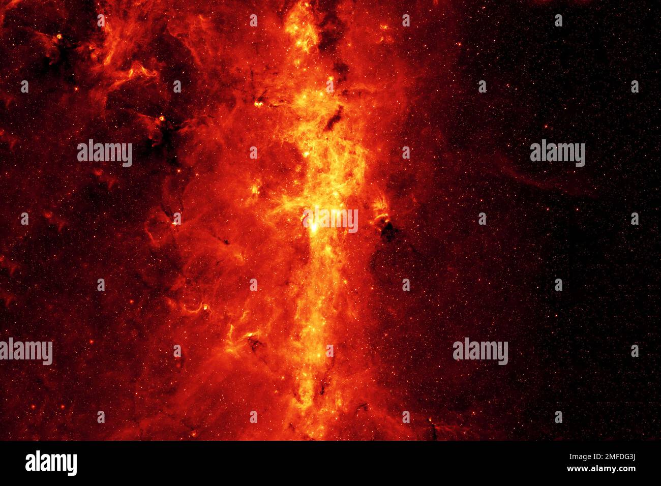 Beautiful red space nebula. Elements of this image furnished by NASA ...