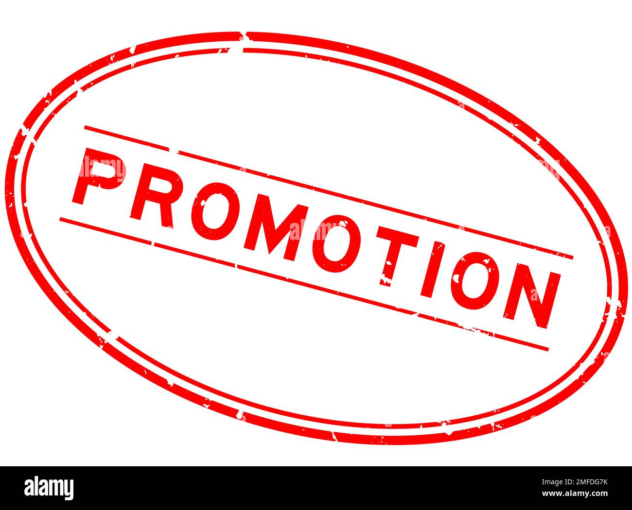 Grunge red promotion word oval rubber seal stamp on white background Stock Vector Image & Art ...