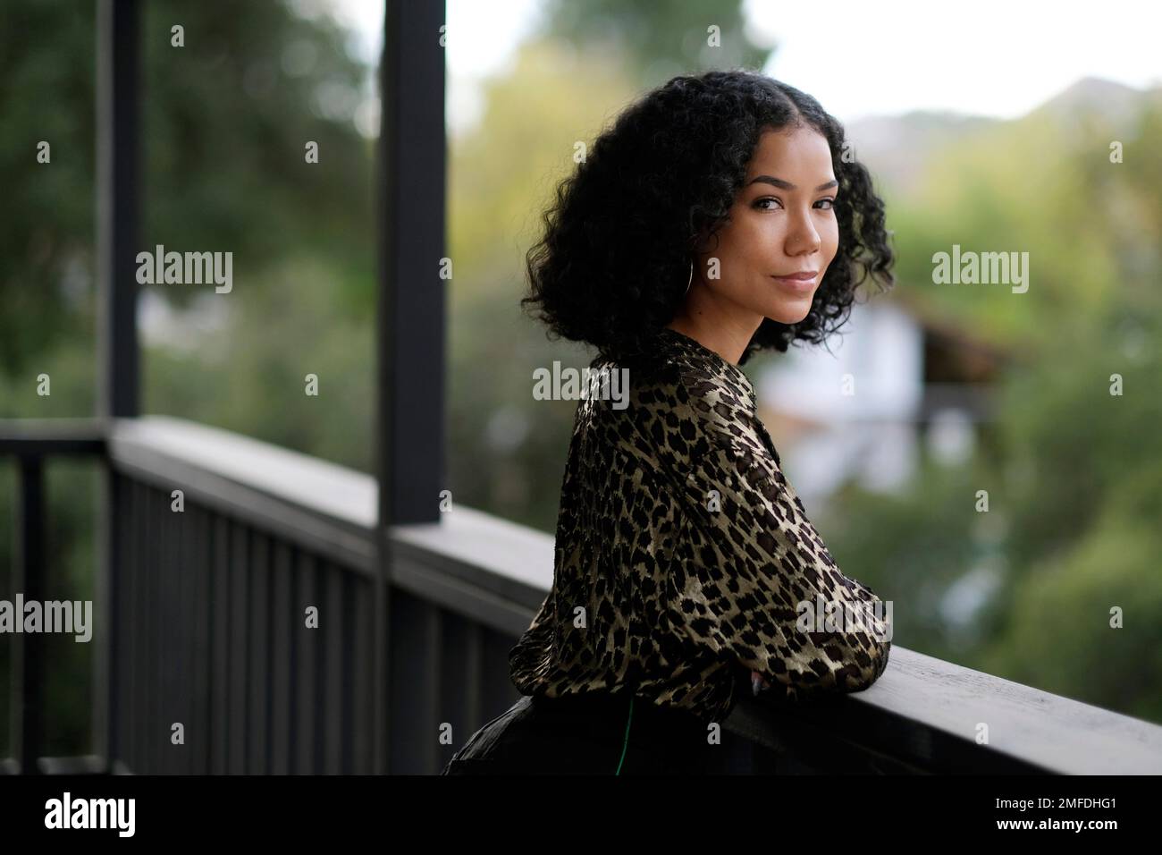 Singer Jhene Aiko poses for a portrait, Monday, Dec. 7, 2020, in Los ...