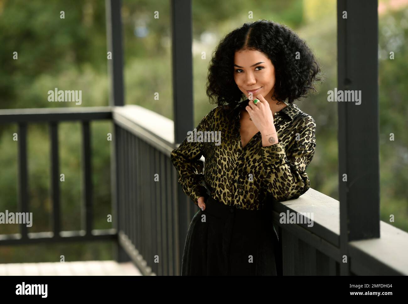 Singer Jhene Aiko poses for a portrait, Monday, Dec. 7, 2020, in Los ...