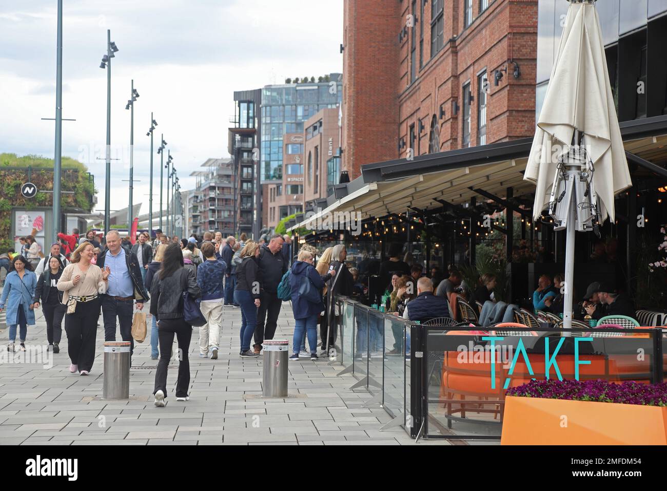 Oslo Norway Stranden Stock Photo - Alamy