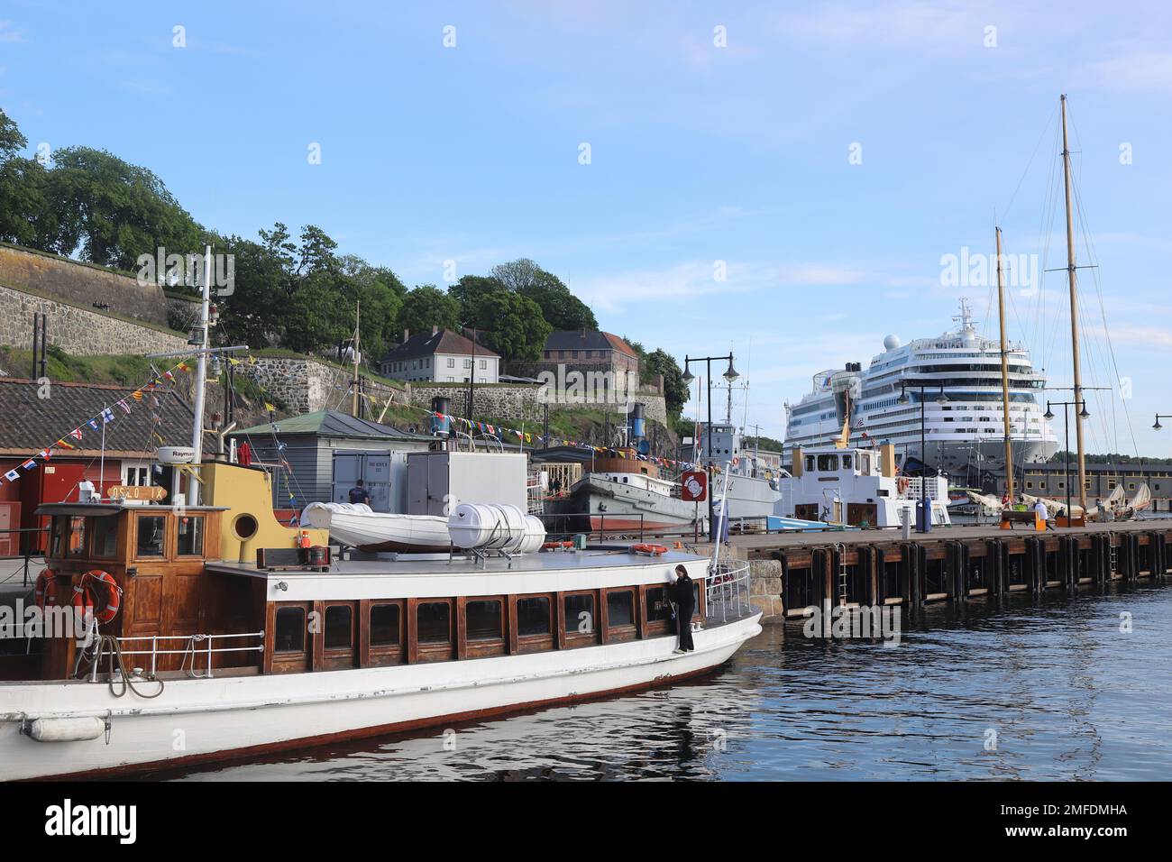 Oslo Norway Akershus Festning Stock Photo - Alamy