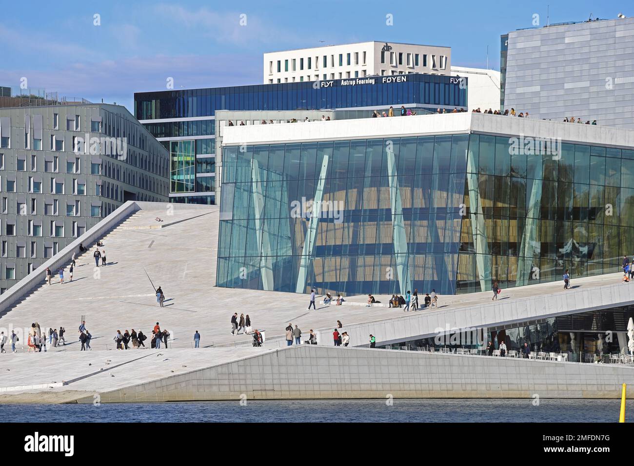 Oslo Norway Operahuset Opera Stock Photo - Alamy