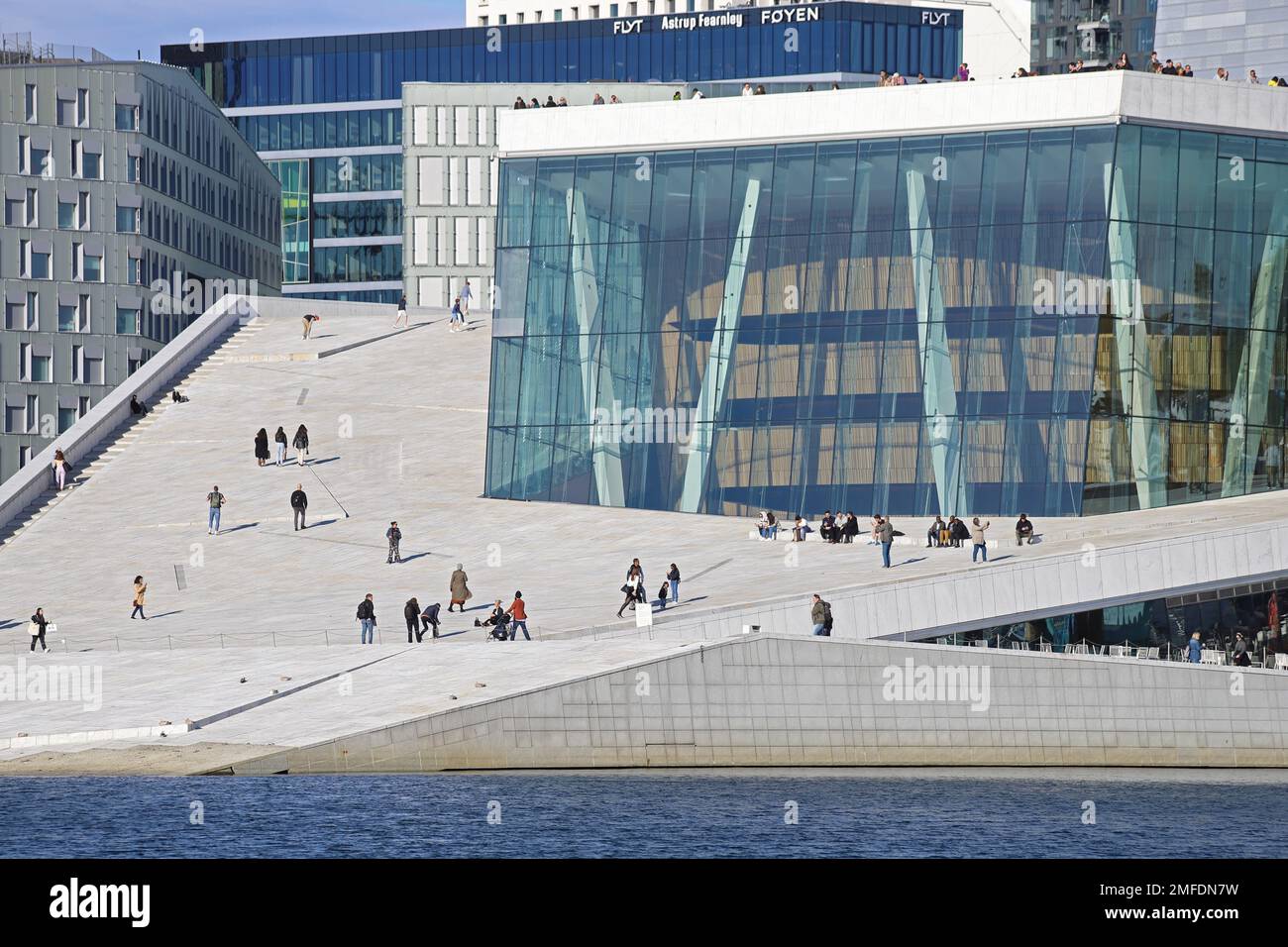 Oslo Norway Operahuset Opera Stock Photo - Alamy