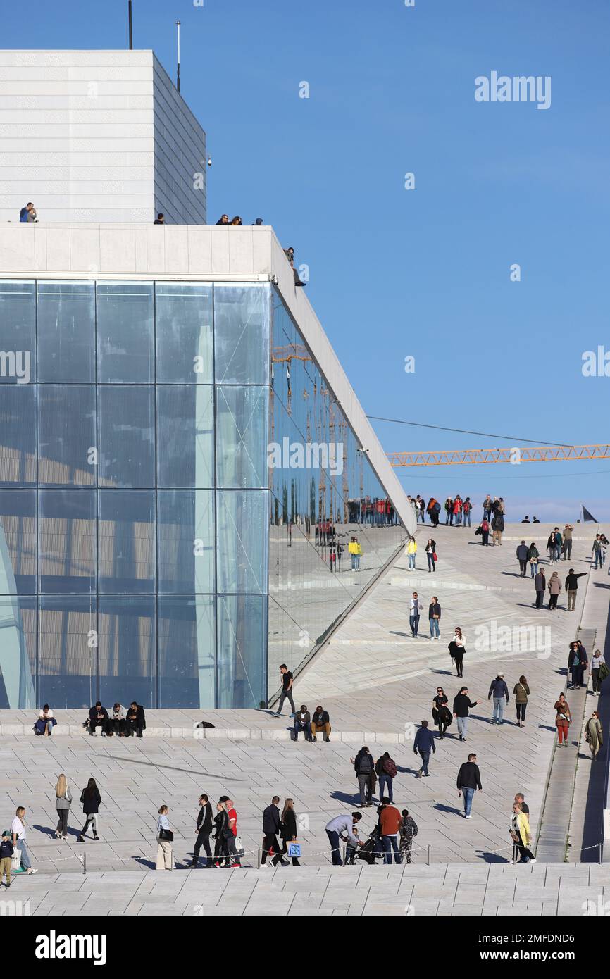 Oslo Norway Operahuset Opera Stock Photo - Alamy