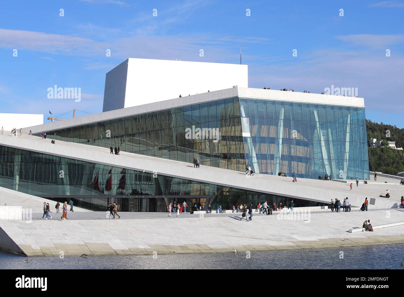 Oslo Norway Operahuset Opera Stock Photo - Alamy