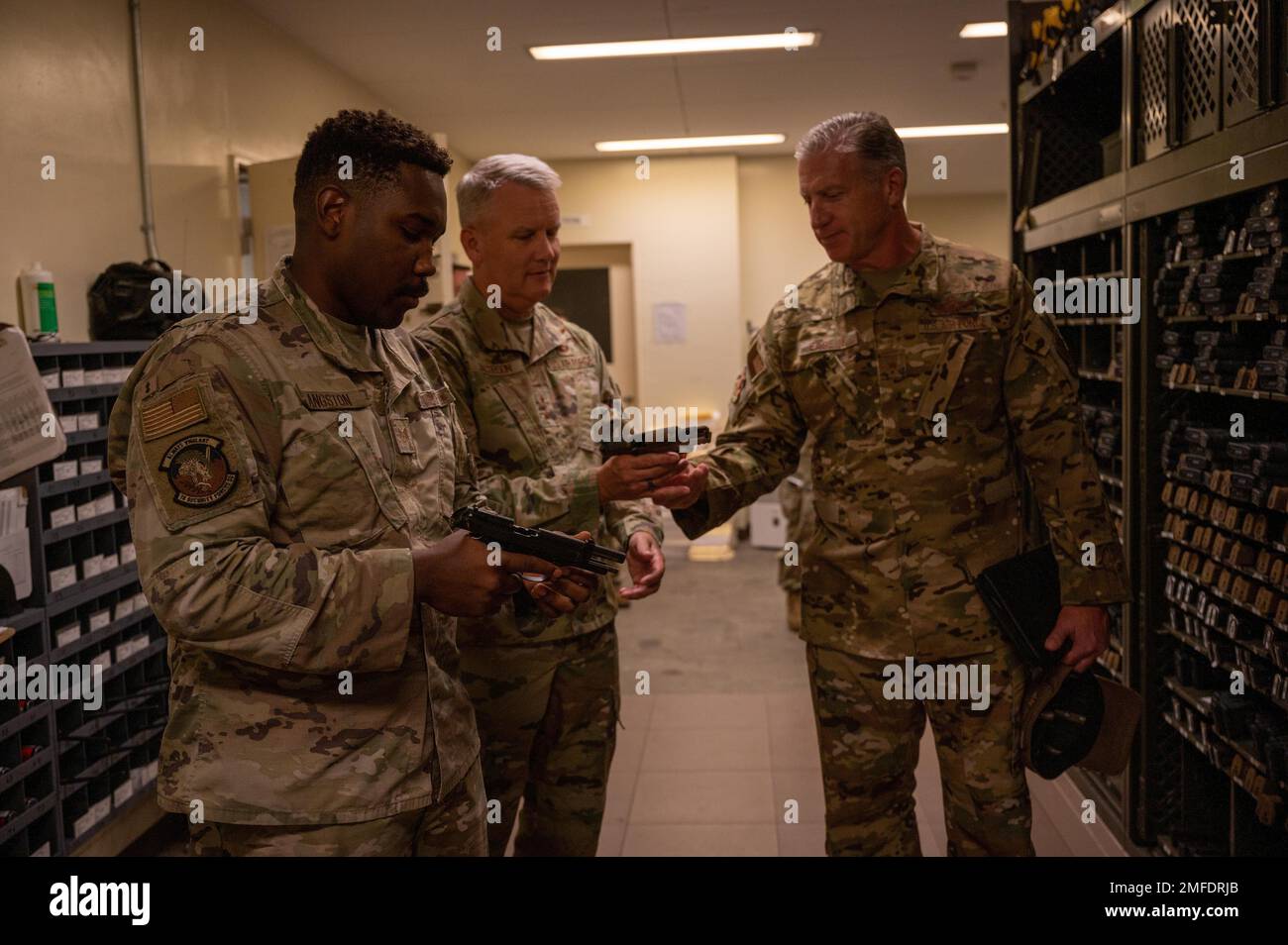Staff Sgt. Soloman Langston, 18th Security Forces Squadron combat arms ...