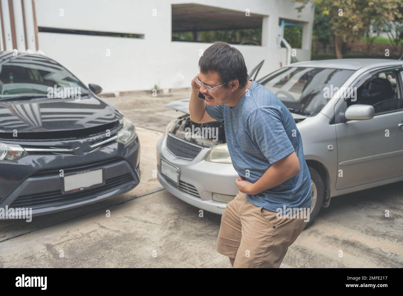 Insurance fraud whiplash hi-res stock photography and images - Alamy