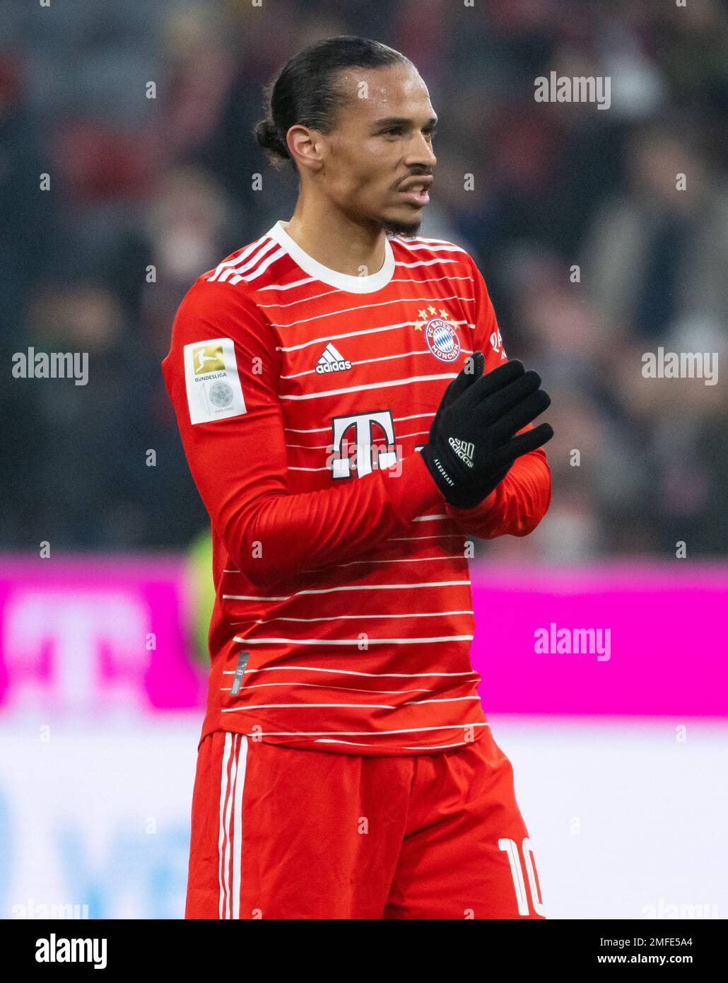 Munich, Germany. 24th Jan, 2023. Soccer: Bundesliga, Bayern Munich - 1. FC Cologne, Matchday 17 ...