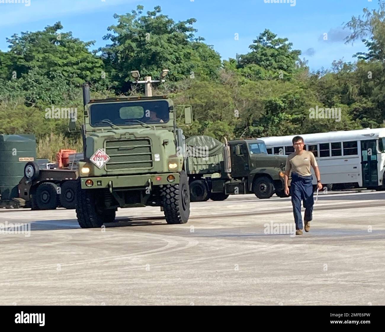 SANTA RITA, Guam (Aug. 19, 2022) Construction Mechanic 3rd Class Ricky ...