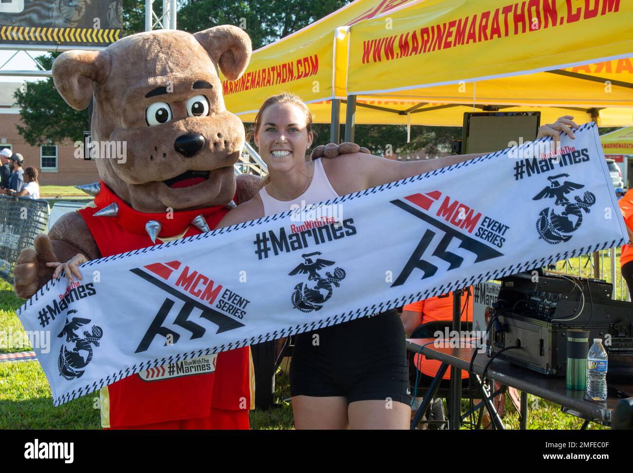 2nd Lt. Annie Pentaleri, native of Jacksonville, Florida, after ...
