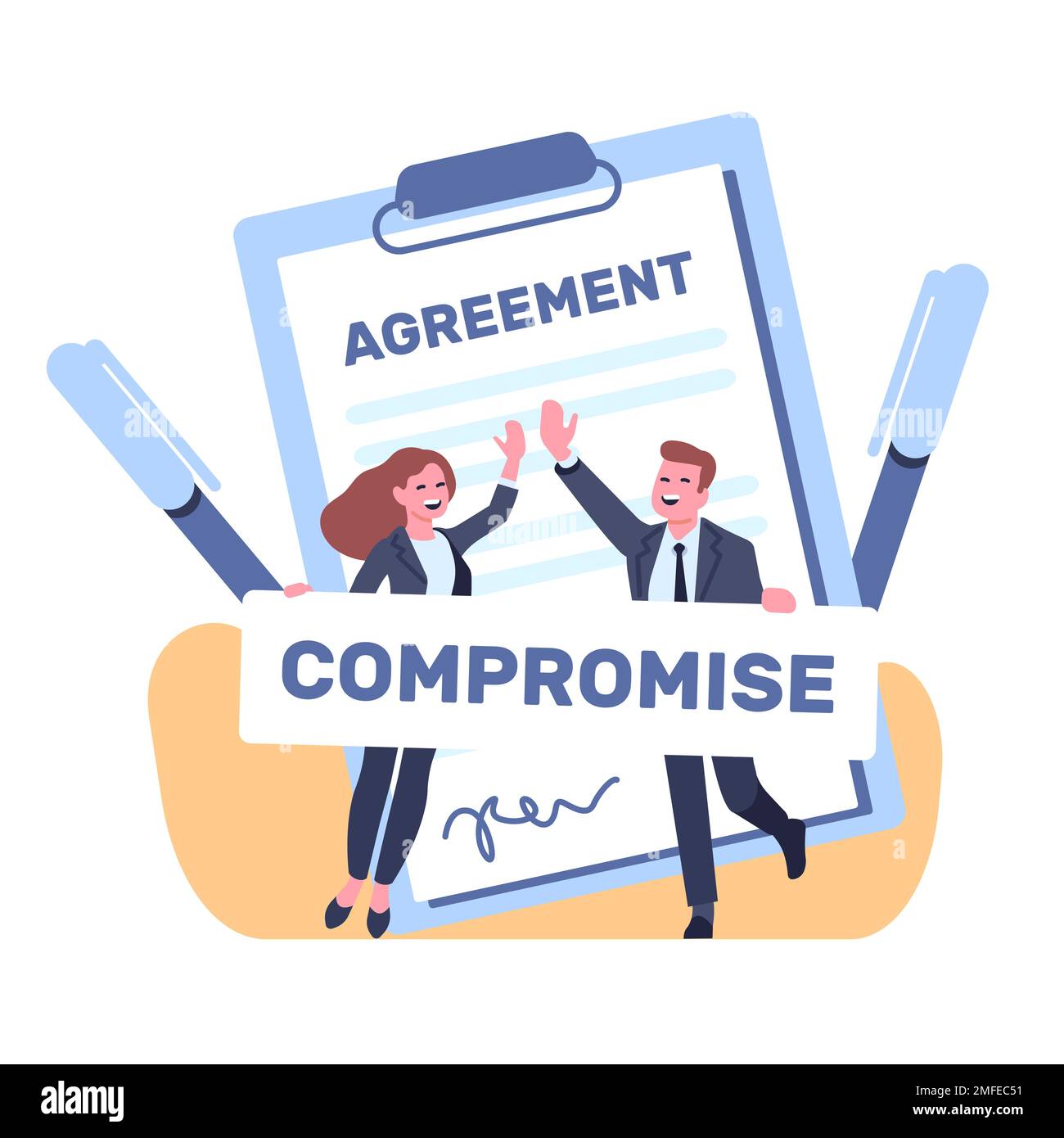 Compromise Clipart