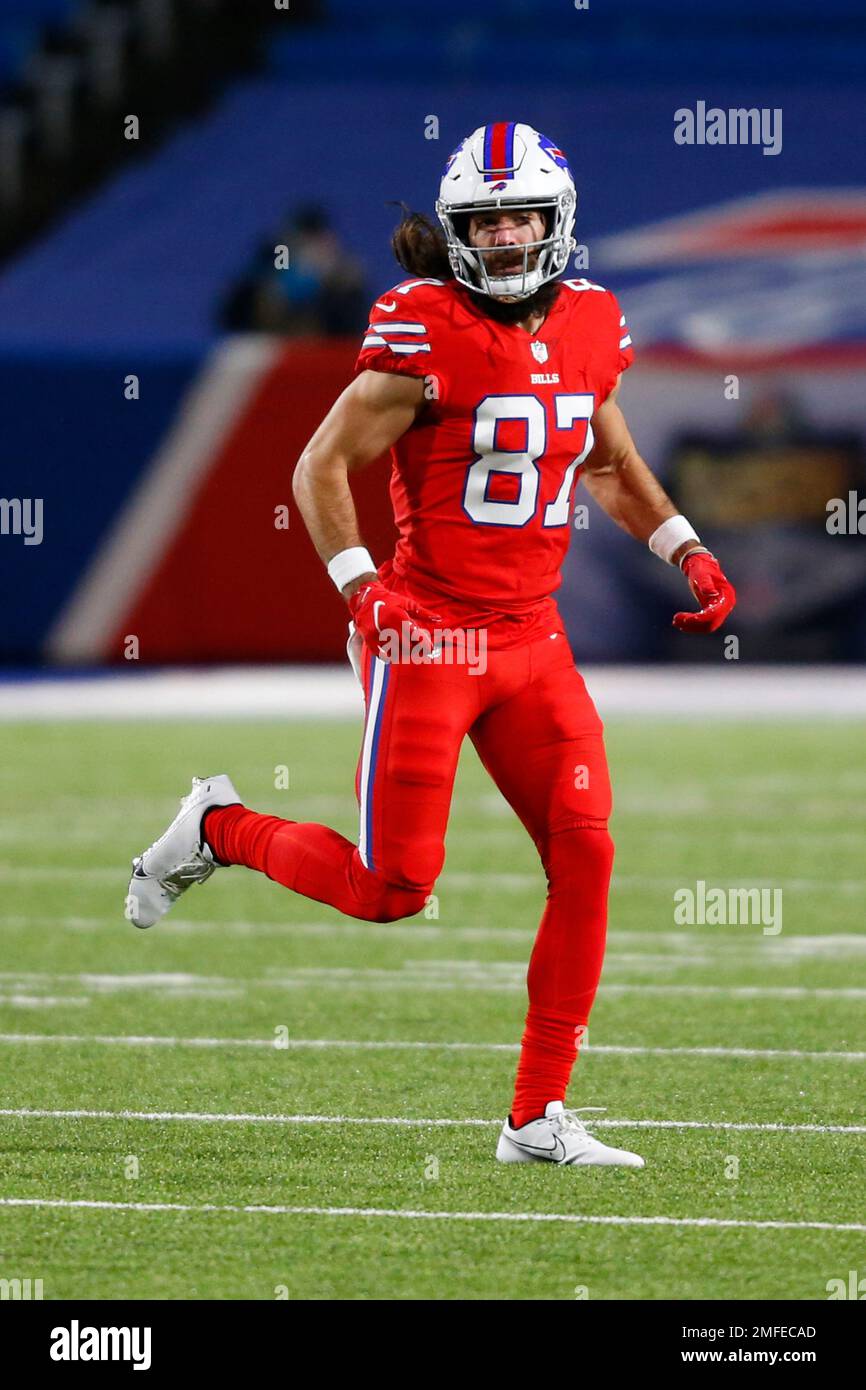 Buffalo Bills receiver Jake Kumerow (87) during the first half of an ...