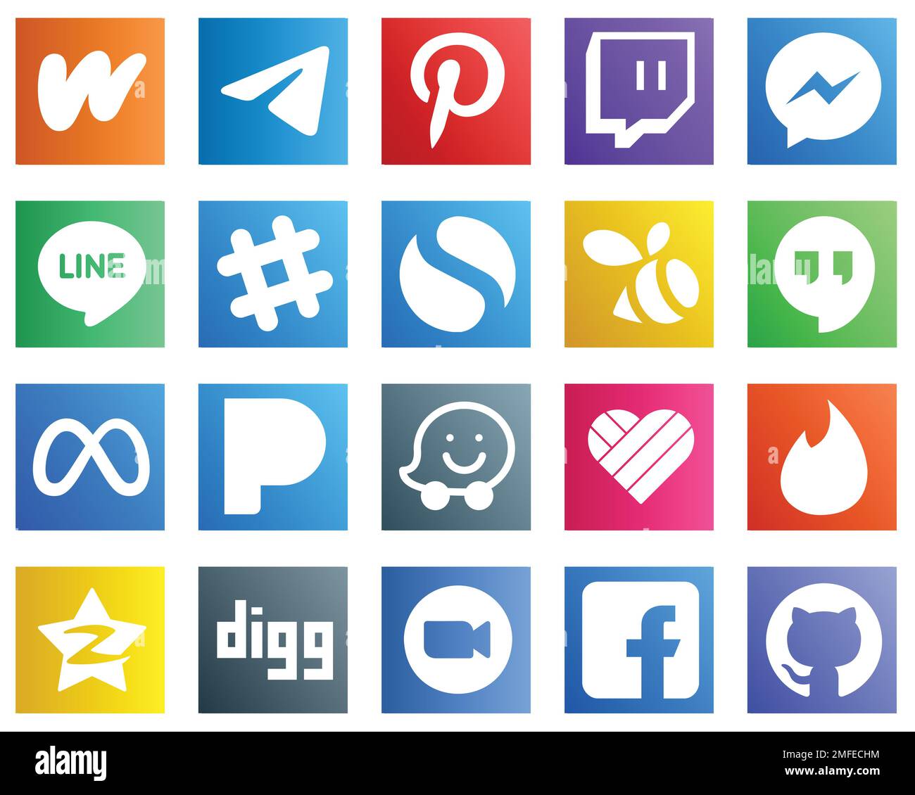 Meta facebook Cut Out Stock Images & Pictures - Alamy