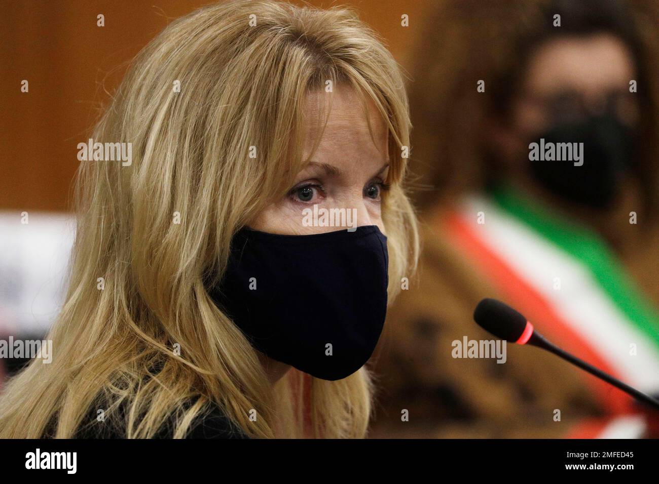 Heidi Hjorth, the mother of American tourist Gabriel Natale-Hjorth ...