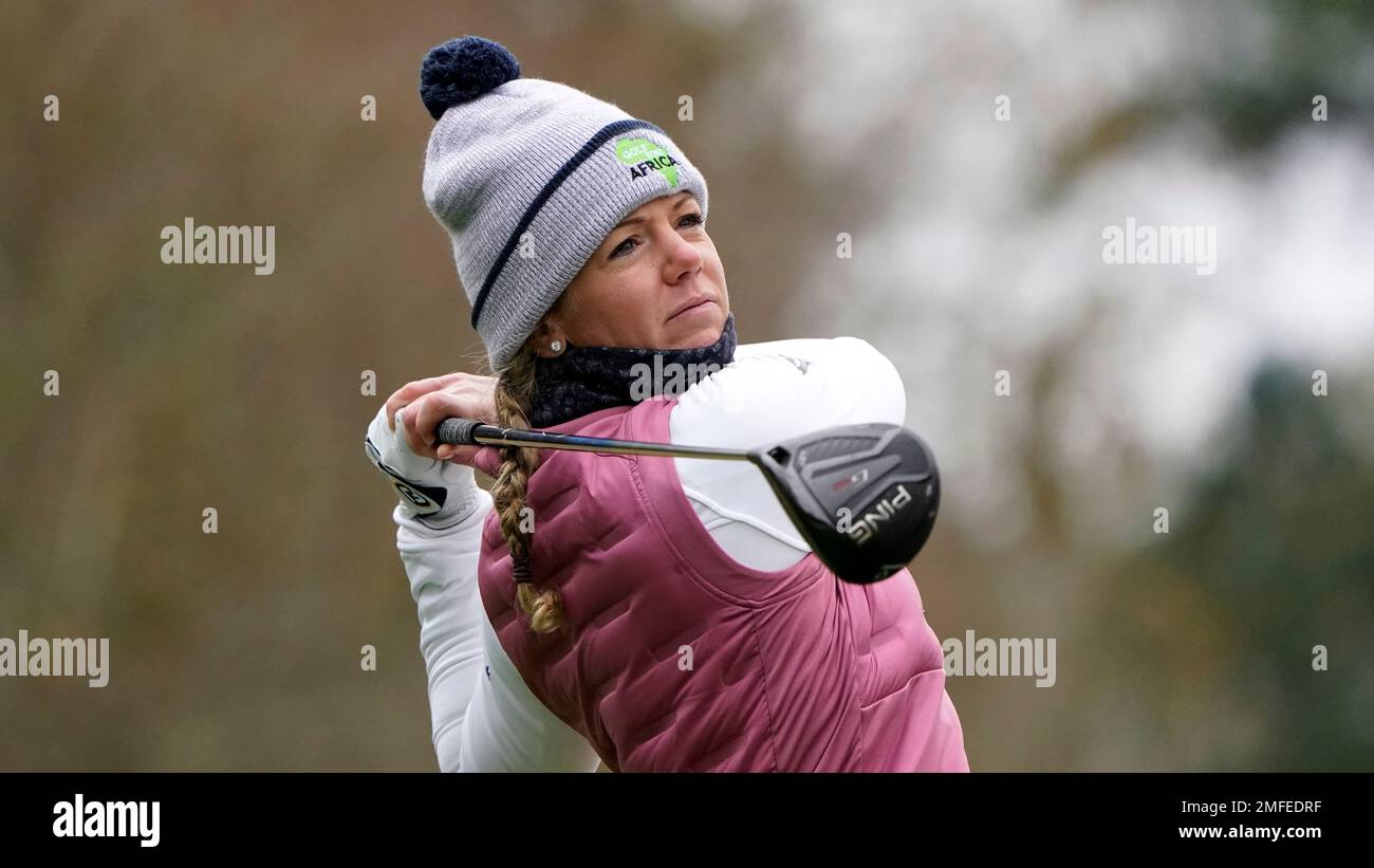 Amy Olson during the final round of the U.S. Women's Open golf ...
