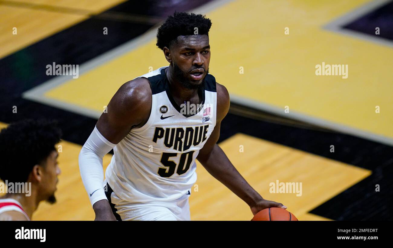 Purdue forward Trevion Williams (50) plays against Ohio State during ...