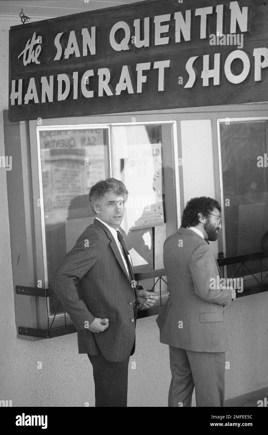 Former fugitive lawyer Stephen Bingham, left, and his attorney Gerald ...