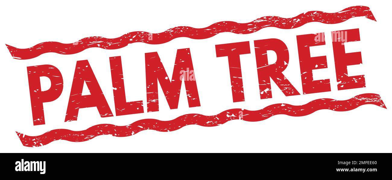 Palm tree icon red hi-res stock photography and images - Alamy