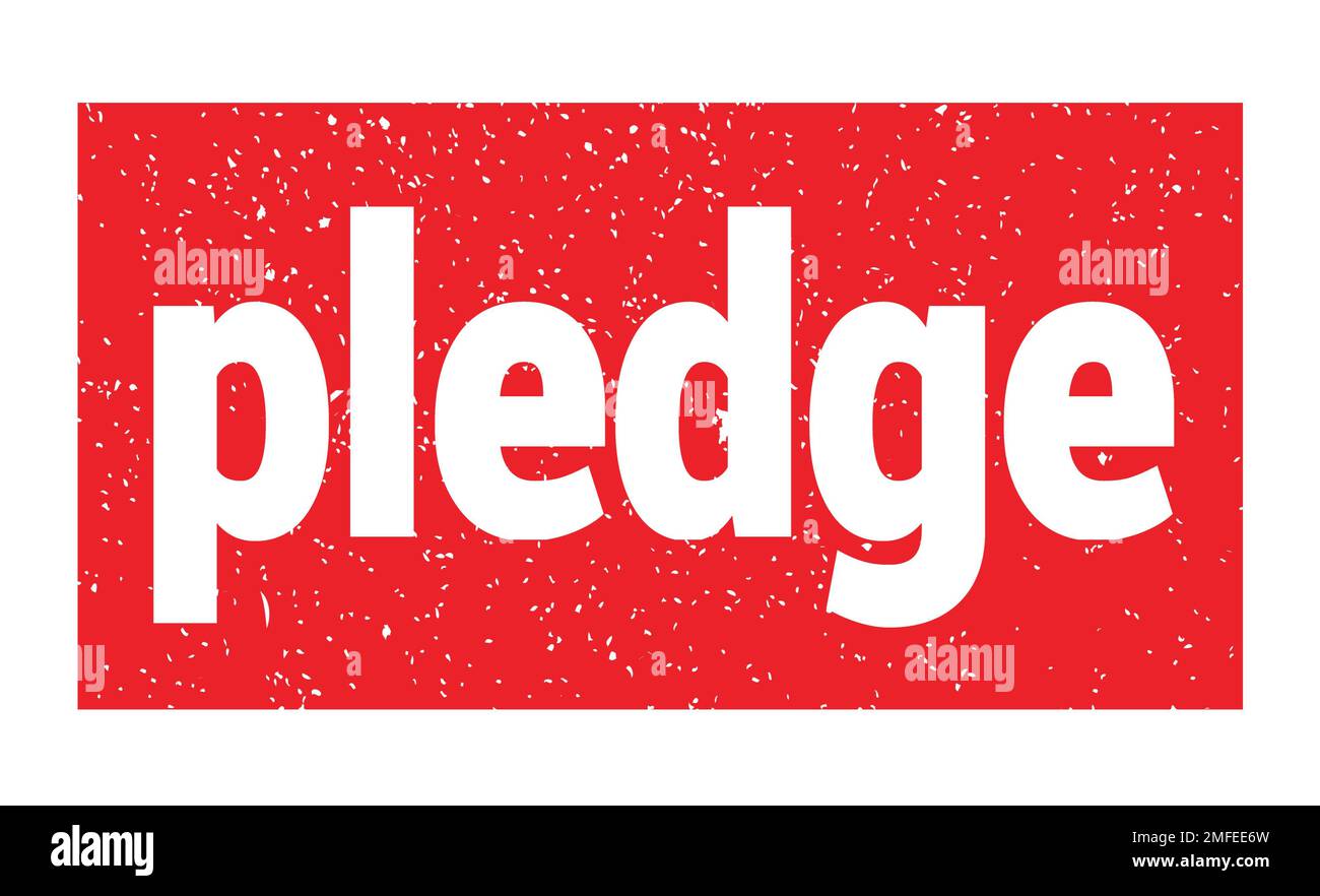 Pledge stamp hi-res stock photography and images - Alamy