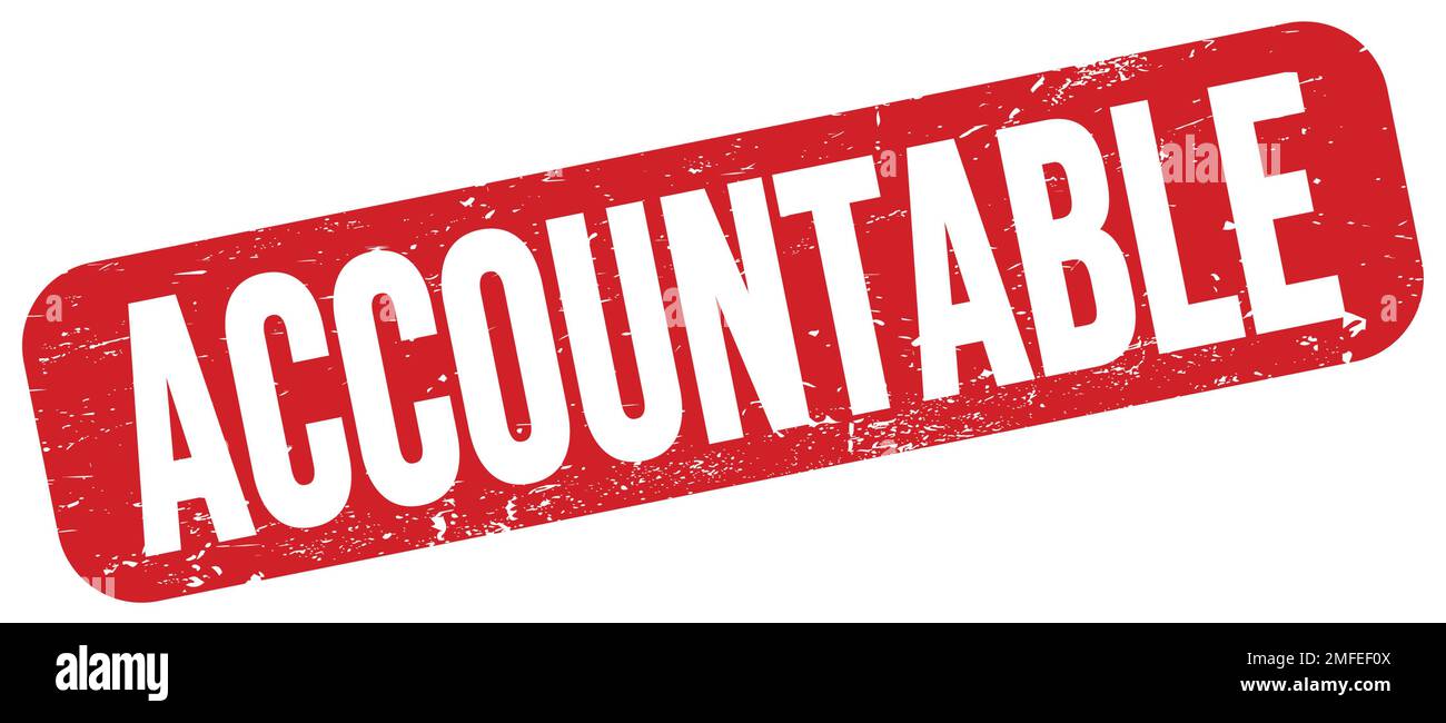 Accountable stamp hi-res stock photography and images - Alamy