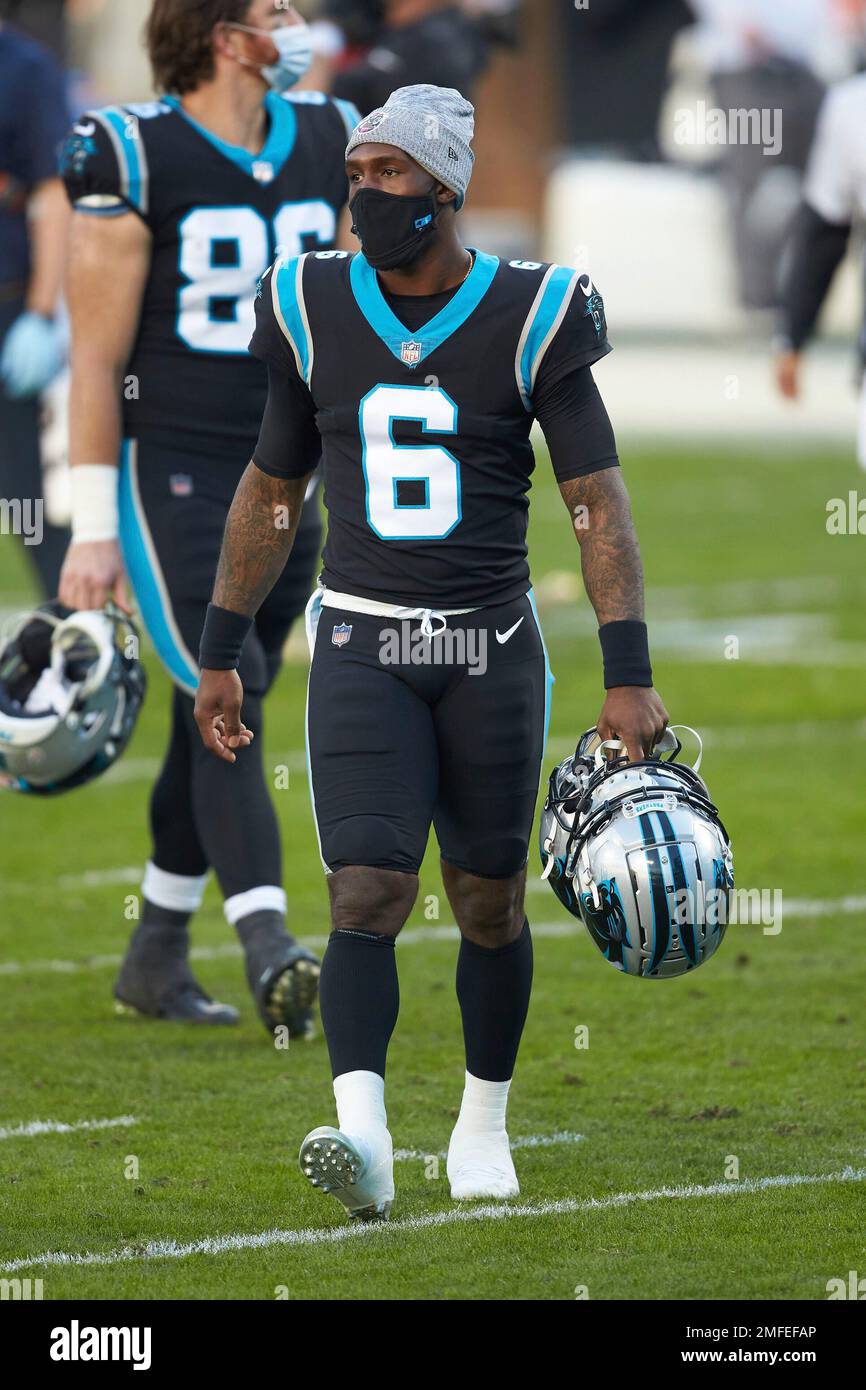 Carolina Panthers quarterback P.J. Walker (6) during an NFL football ...