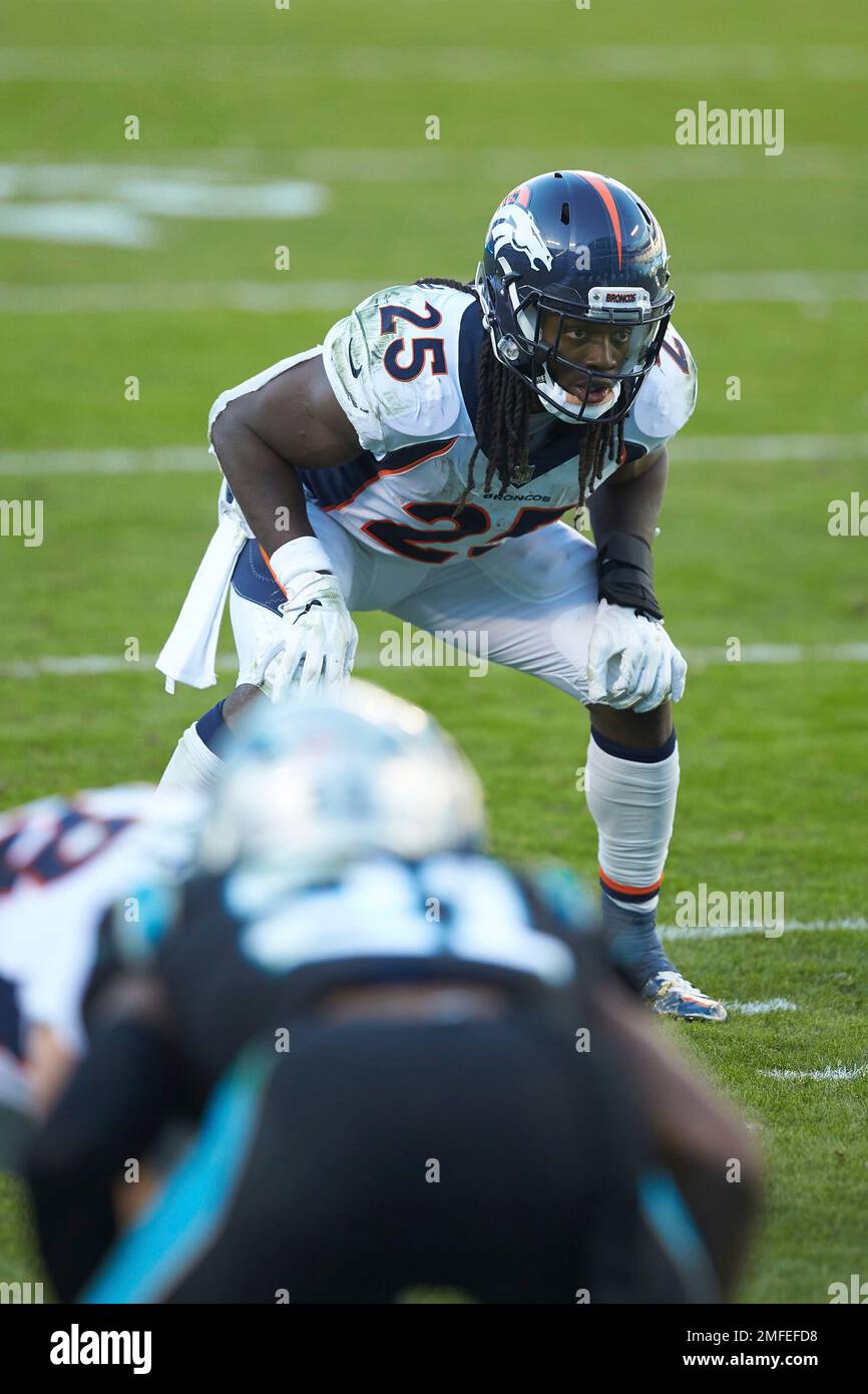 Denver Broncos running back Melvin Gordon III (25) during an NFL ...