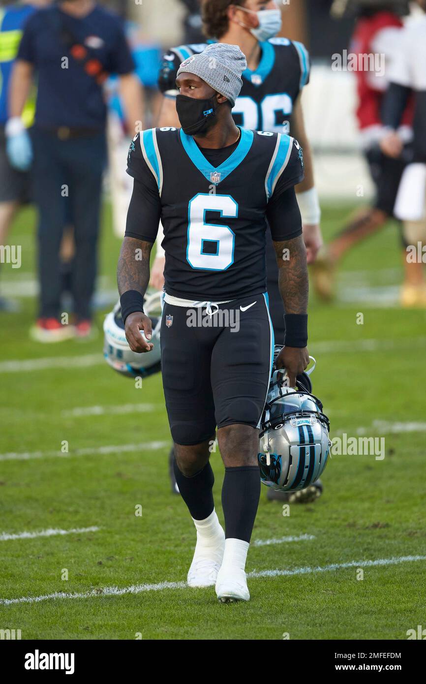 Carolina Panthers quarterback P.J. Walker (6) during an NFL football ...