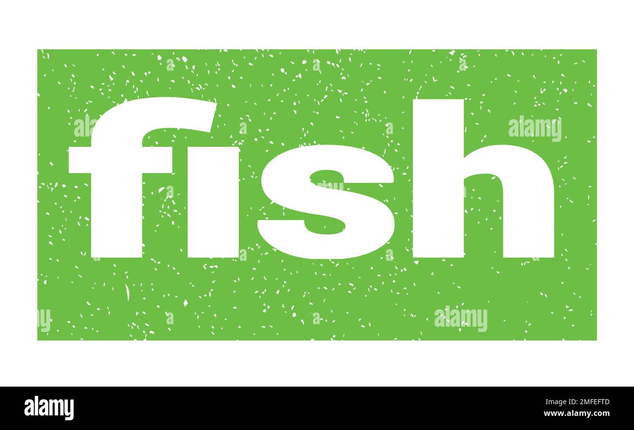 Fish on stamp Cut Out Stock Images & Pictures - Alamy