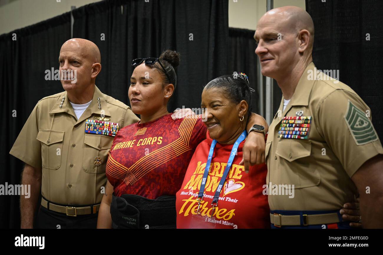 Commandant of the Marine Corps, General David H. Berger and Sergeant ...