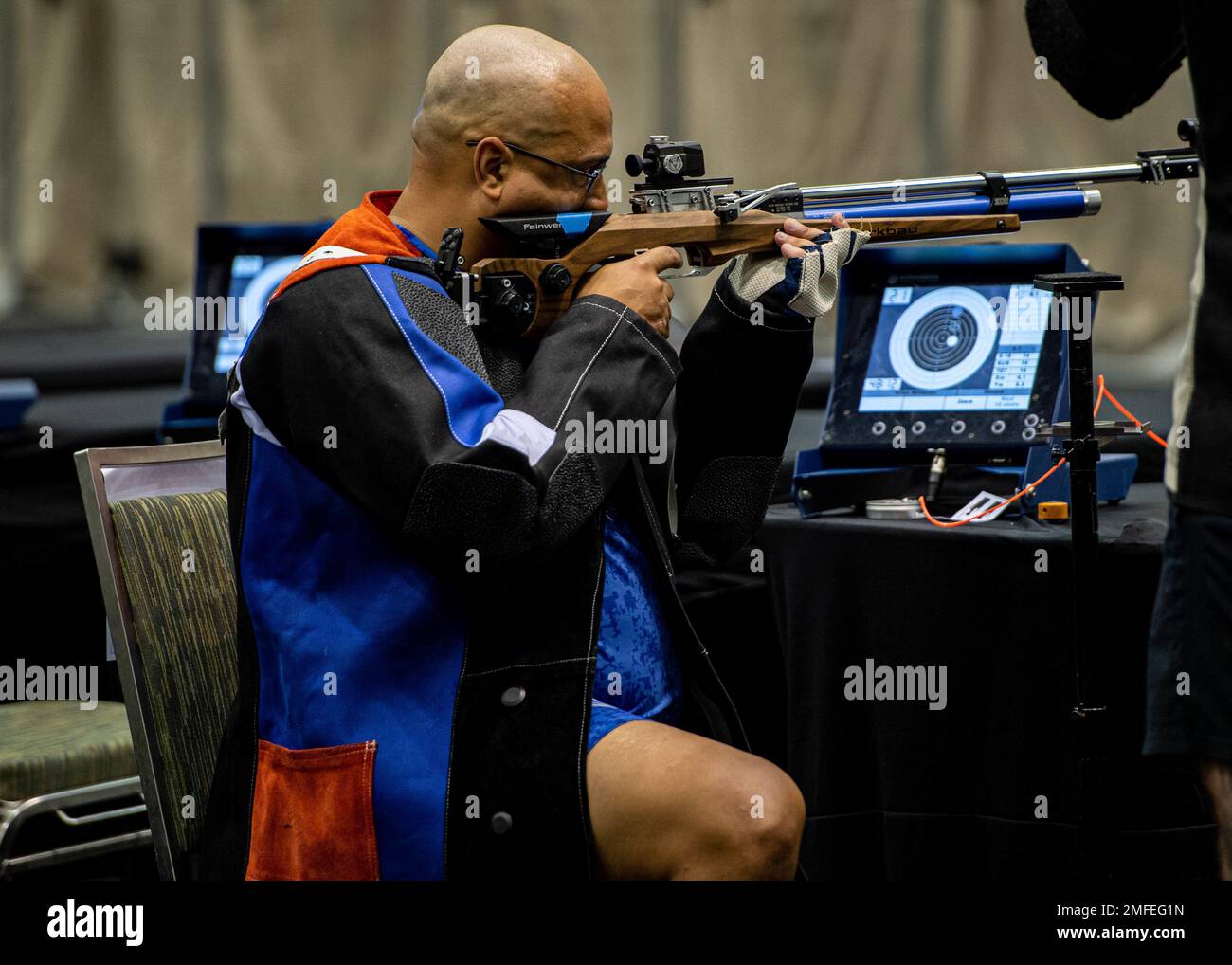 U.S. Air Force Senior Msgt. Brian Williams, a Team Air Force Warrior ...