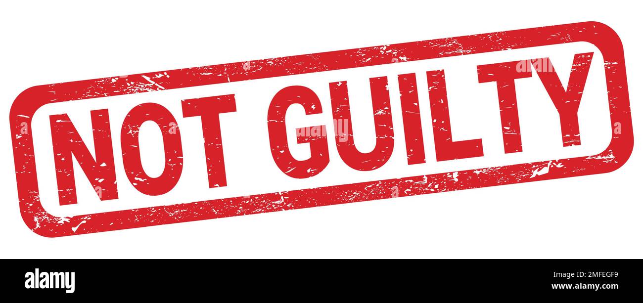 Guilty stamp hi-res stock photography and images - Alamy