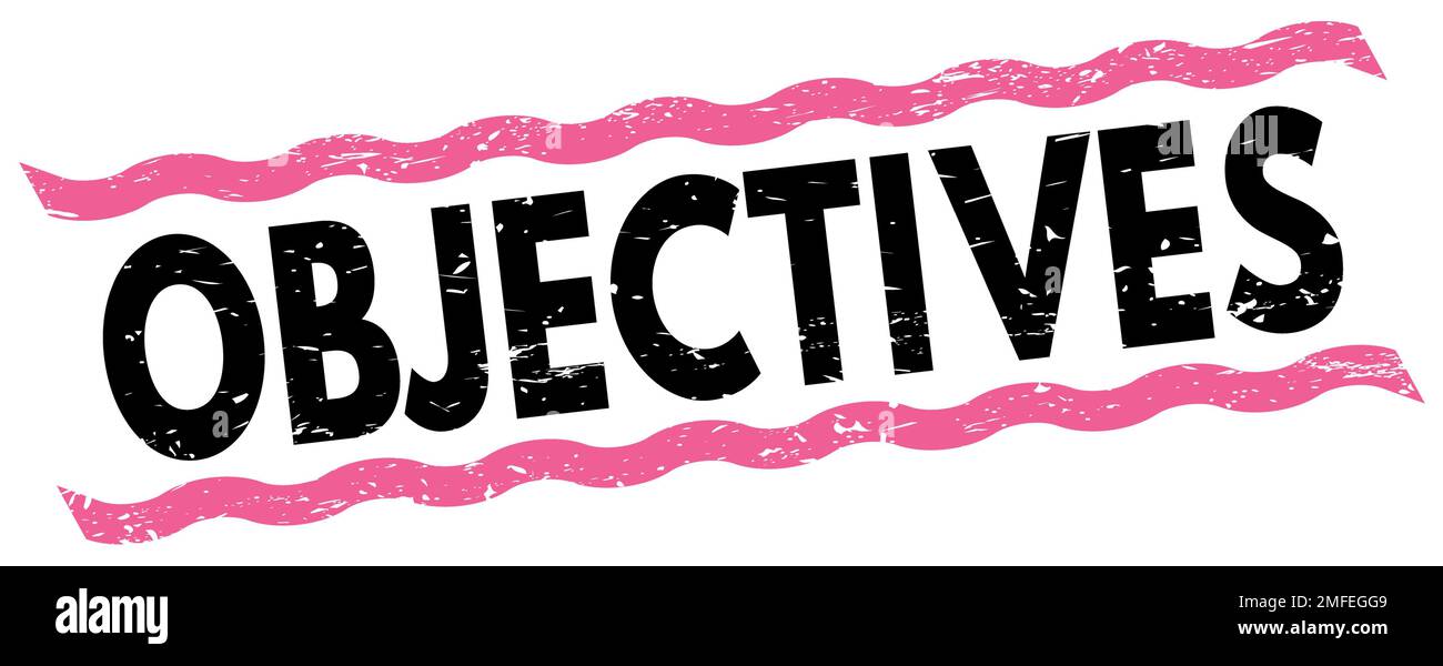 Objectives stamp hi-res stock photography and images - Alamy