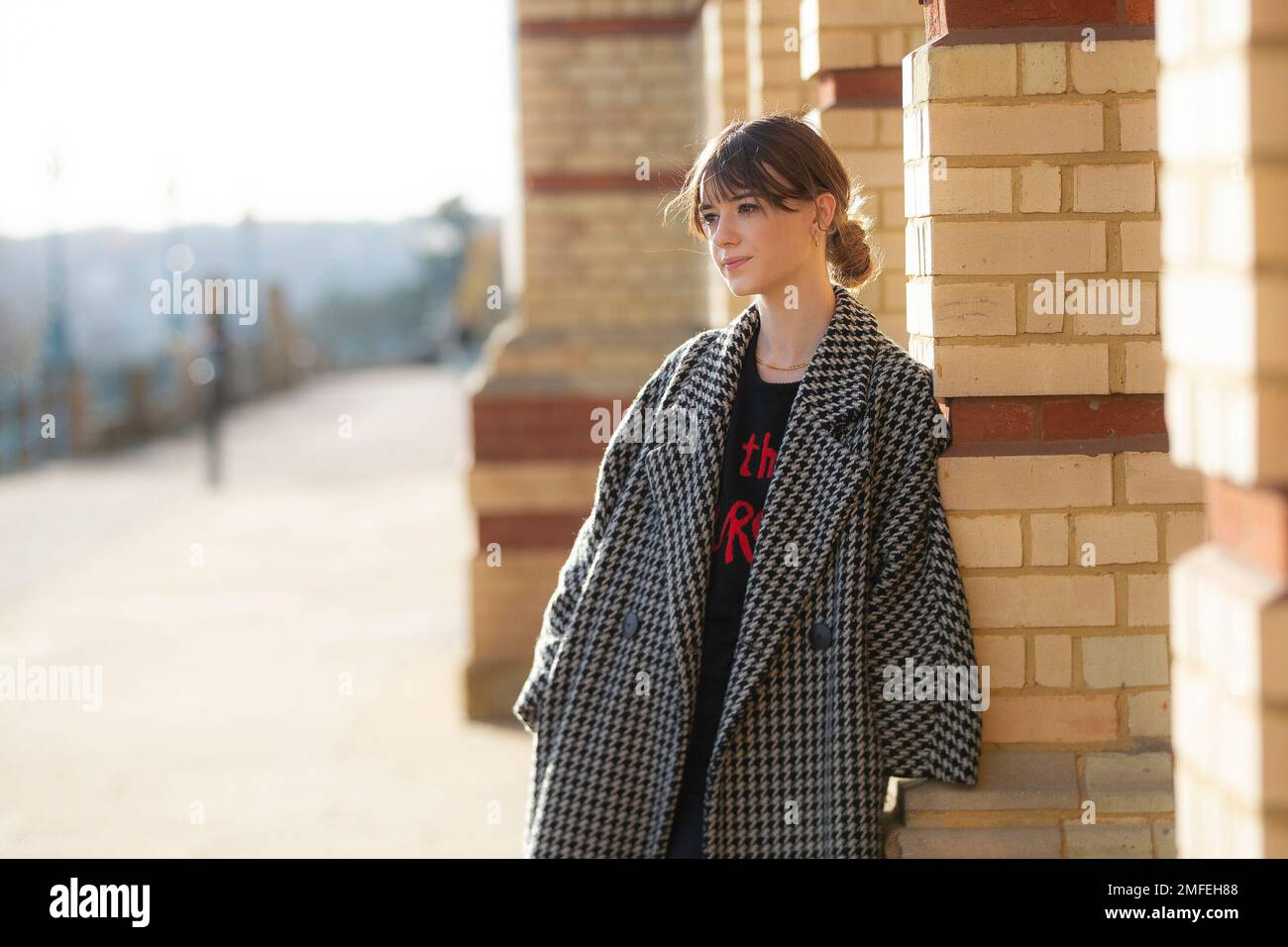 Actress Daisy Edgar-Jones poses for portraits in a north London park ...