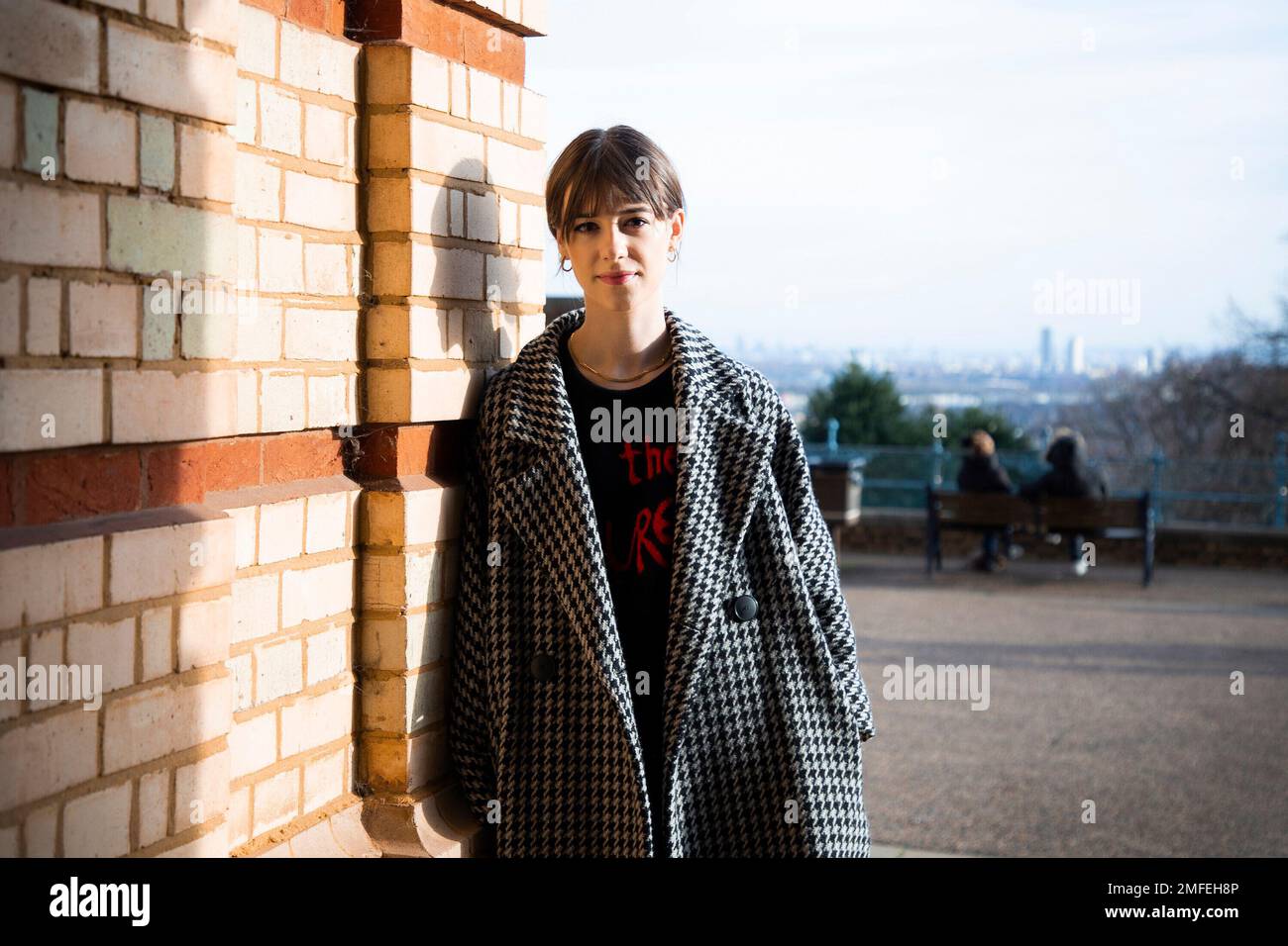 Actress Daisy Edgar-Jones poses for portraits in a north London park ...