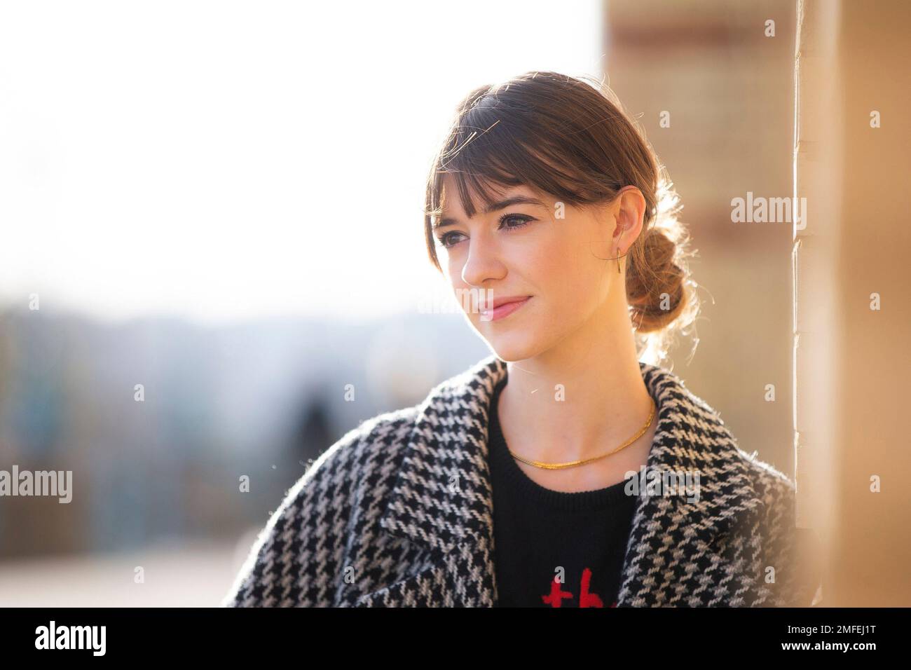 Actress Daisy Edgar-Jones poses for portraits in a north London park ...
