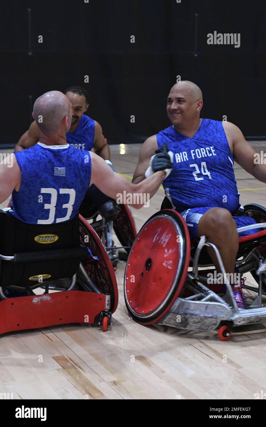 ORLANDO, Fla. (Aug. 20, 2022) Team Air Force celebrates during ...