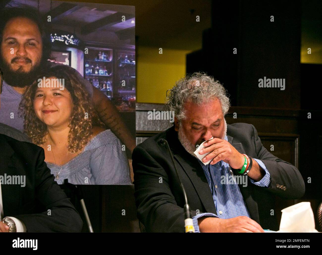 FILE - in this Nov. 29, 2018, file photo, Albert Corado, the father of ...