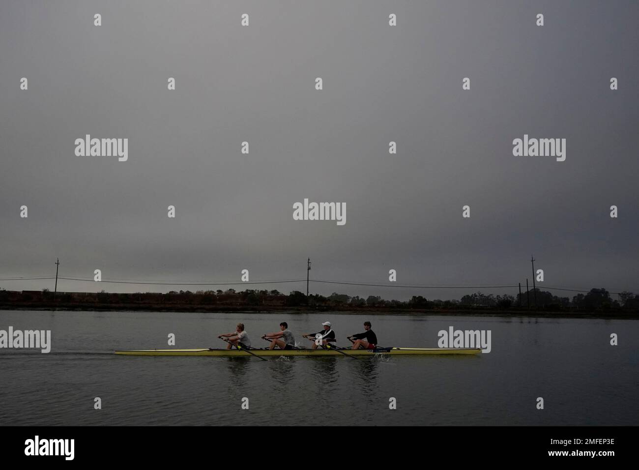 Tom Peszek, from left, Nick Mead, Alexander Richards, Alex Wallis ...