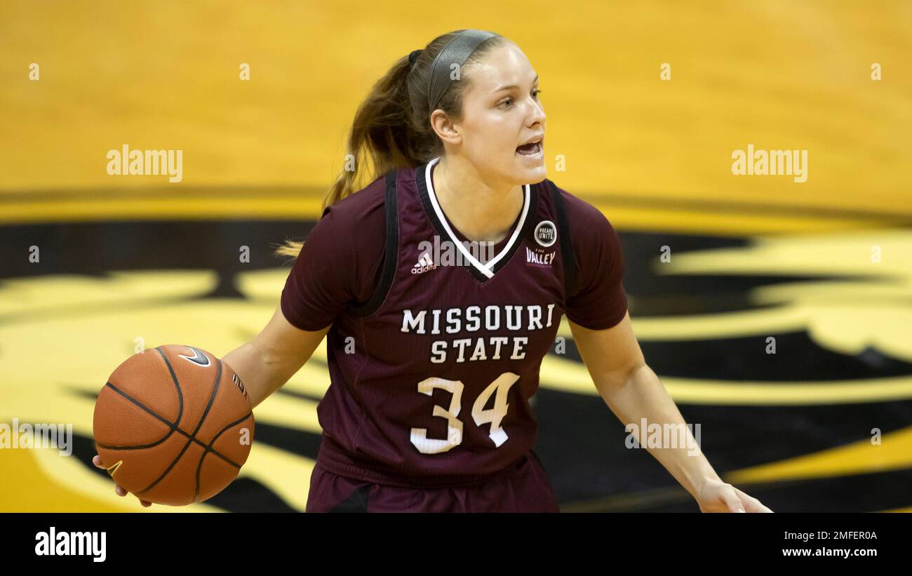 Missouri State's Sydney Manning during an NCAA basketball game on ...