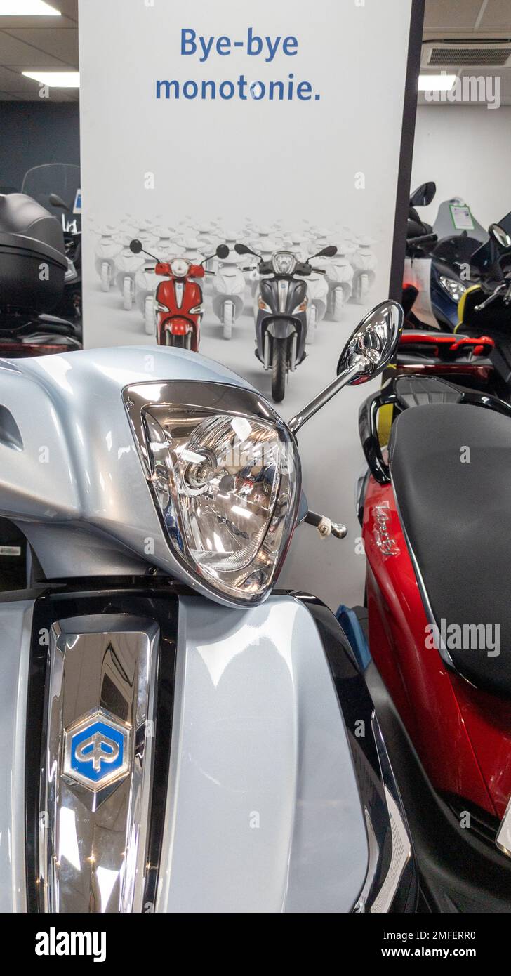 Bordeaux , Aquitaine France - 20 01 2023 : piaggio beverly brand text ...