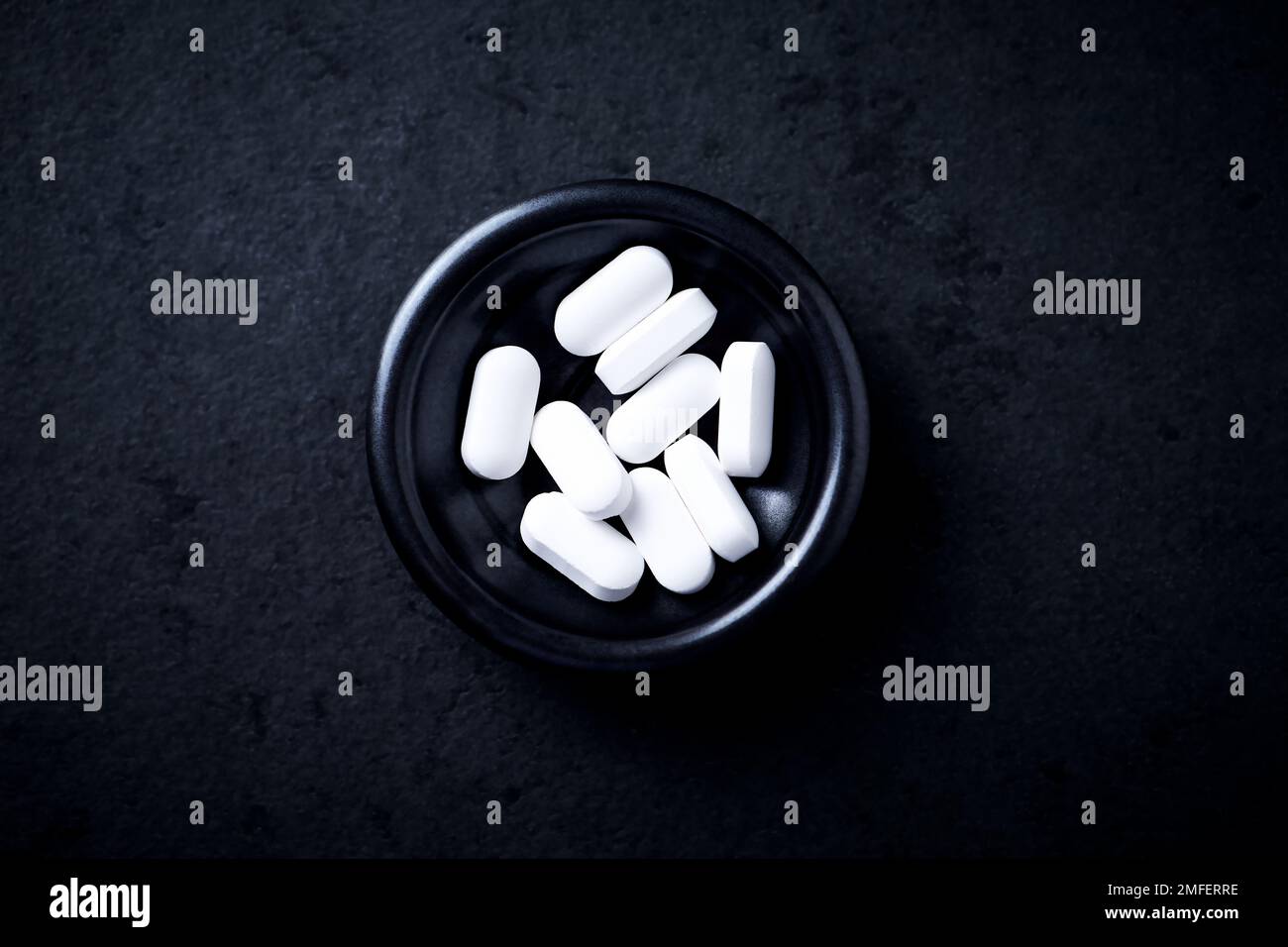 Lysine tablets. Concept for a healthy dietary supplementation. Nervous ...